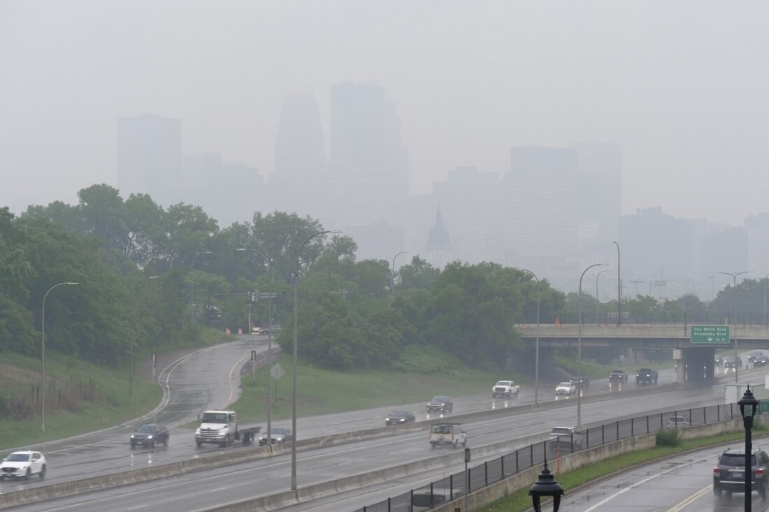 Canadian wildfire smoke causes ‘very unhealthy’ conditions in American ...